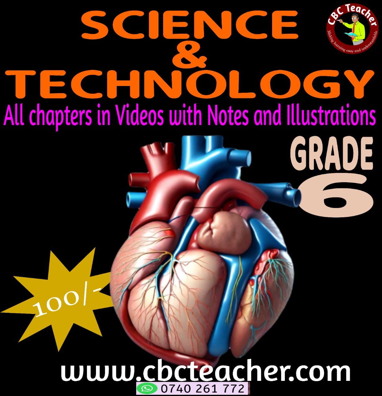 CBC Teacher | Best Digital Learning for Kenyan Learners | Grades 1-6 & JSS